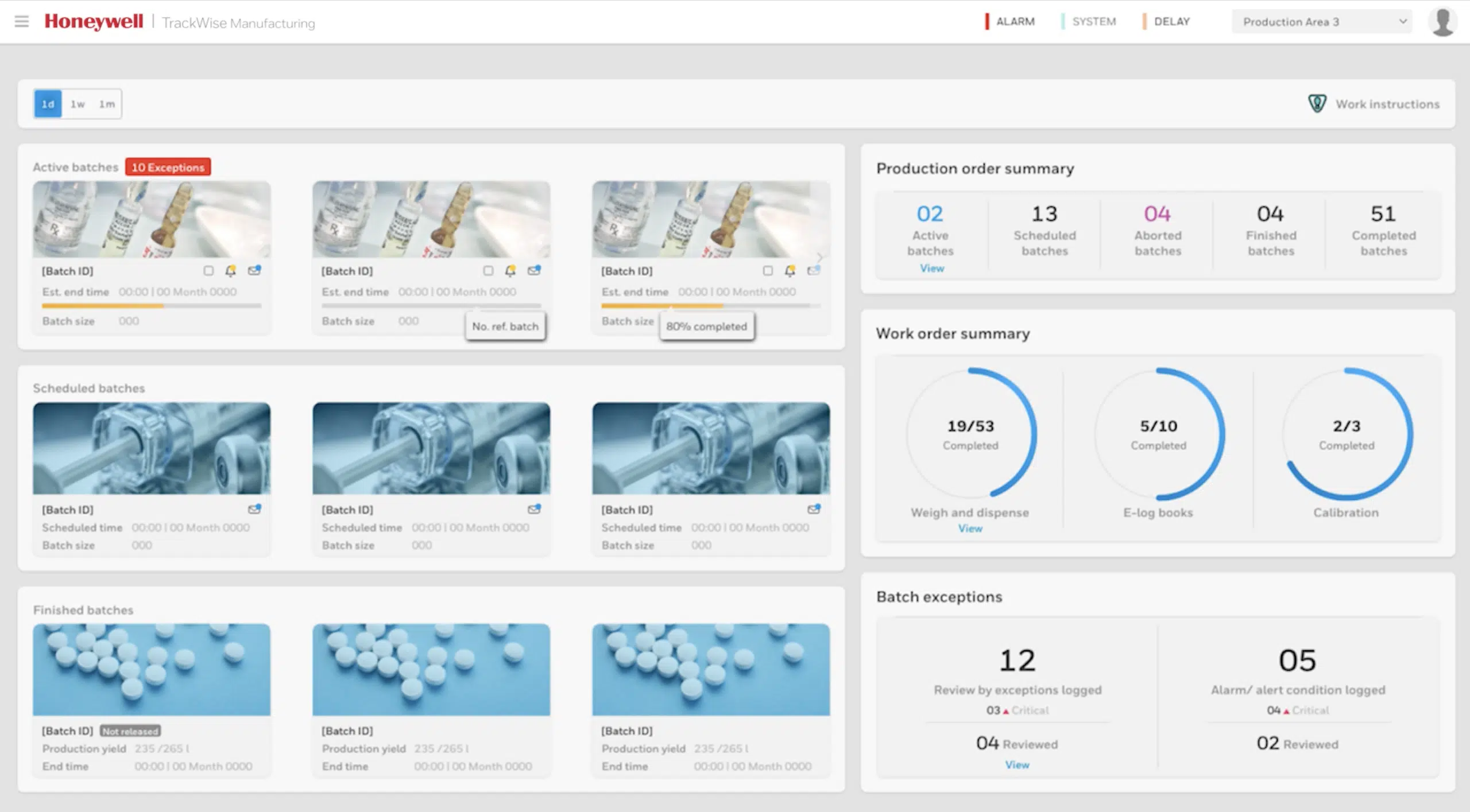 TrackWise Manufacturing for Pharma - Honeywell